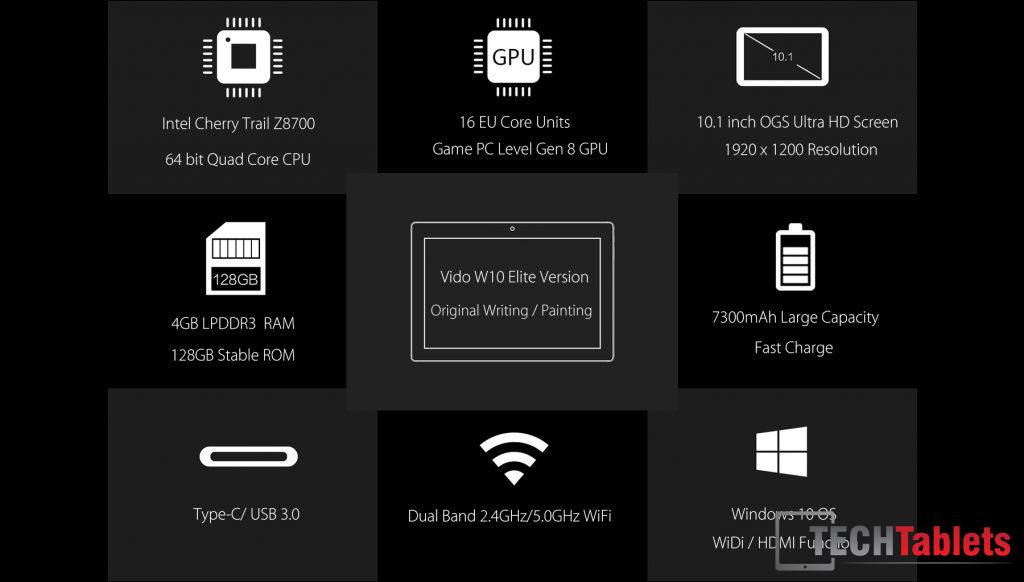 Vido W10 Elite Version - Another Surface 3 Clone - TechTablets